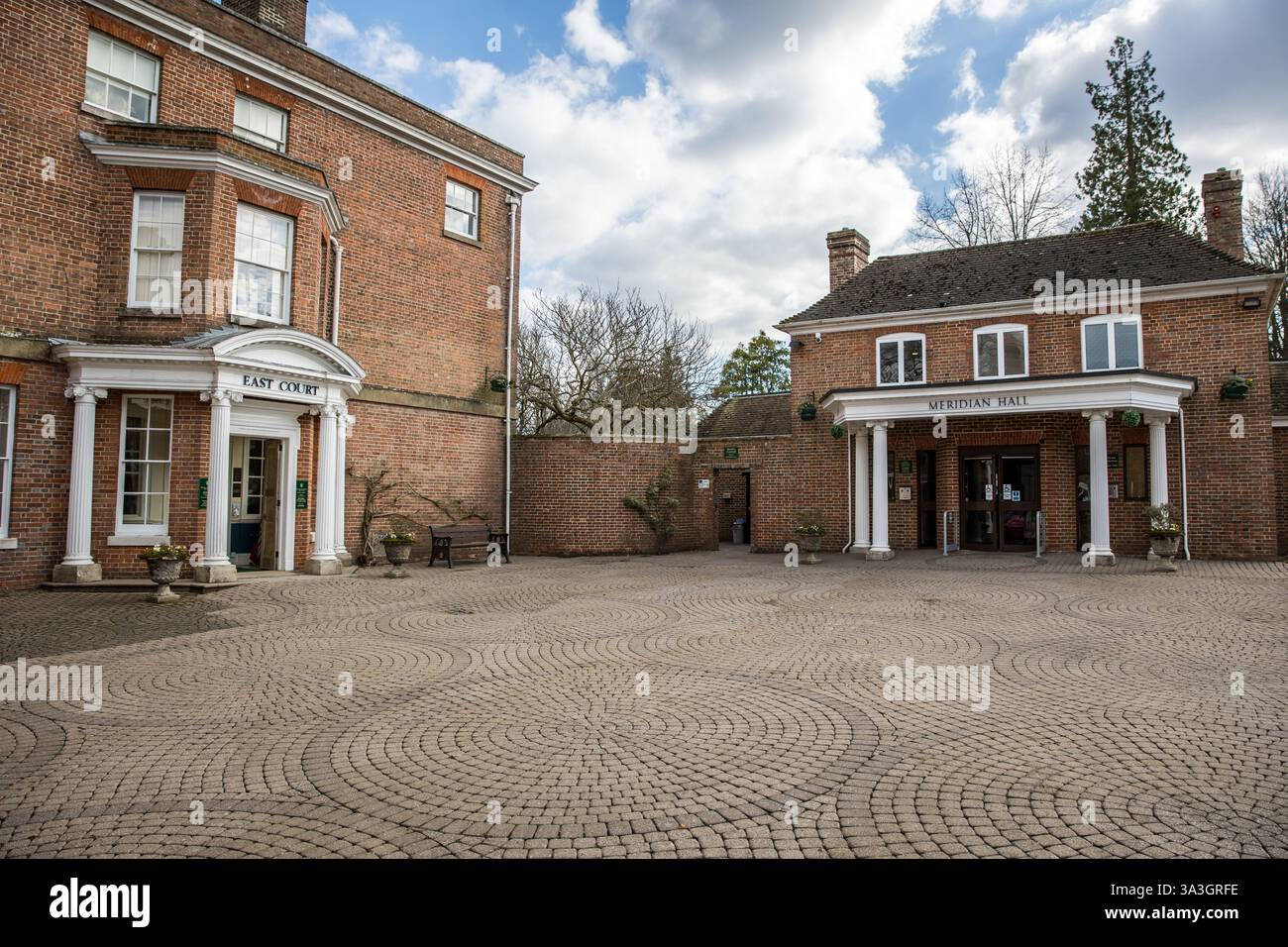Meridian Hall & East Court, East Grinstead Stock Photo - Alamy
