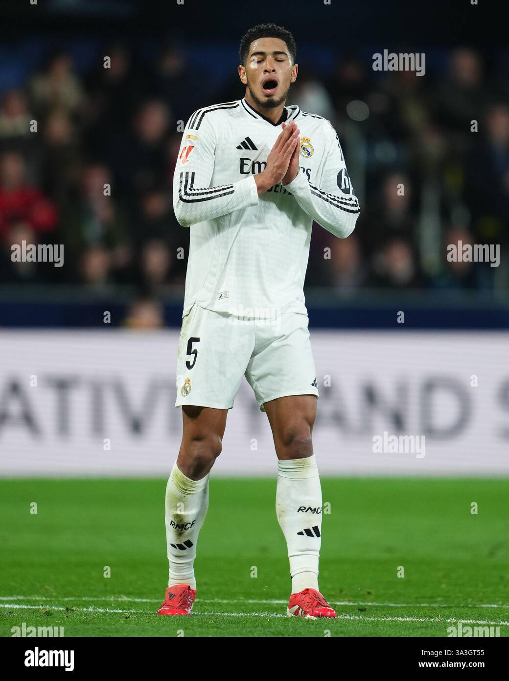 Jude Bellingham of Real Madrid during the La Liga EA Sports match ...
