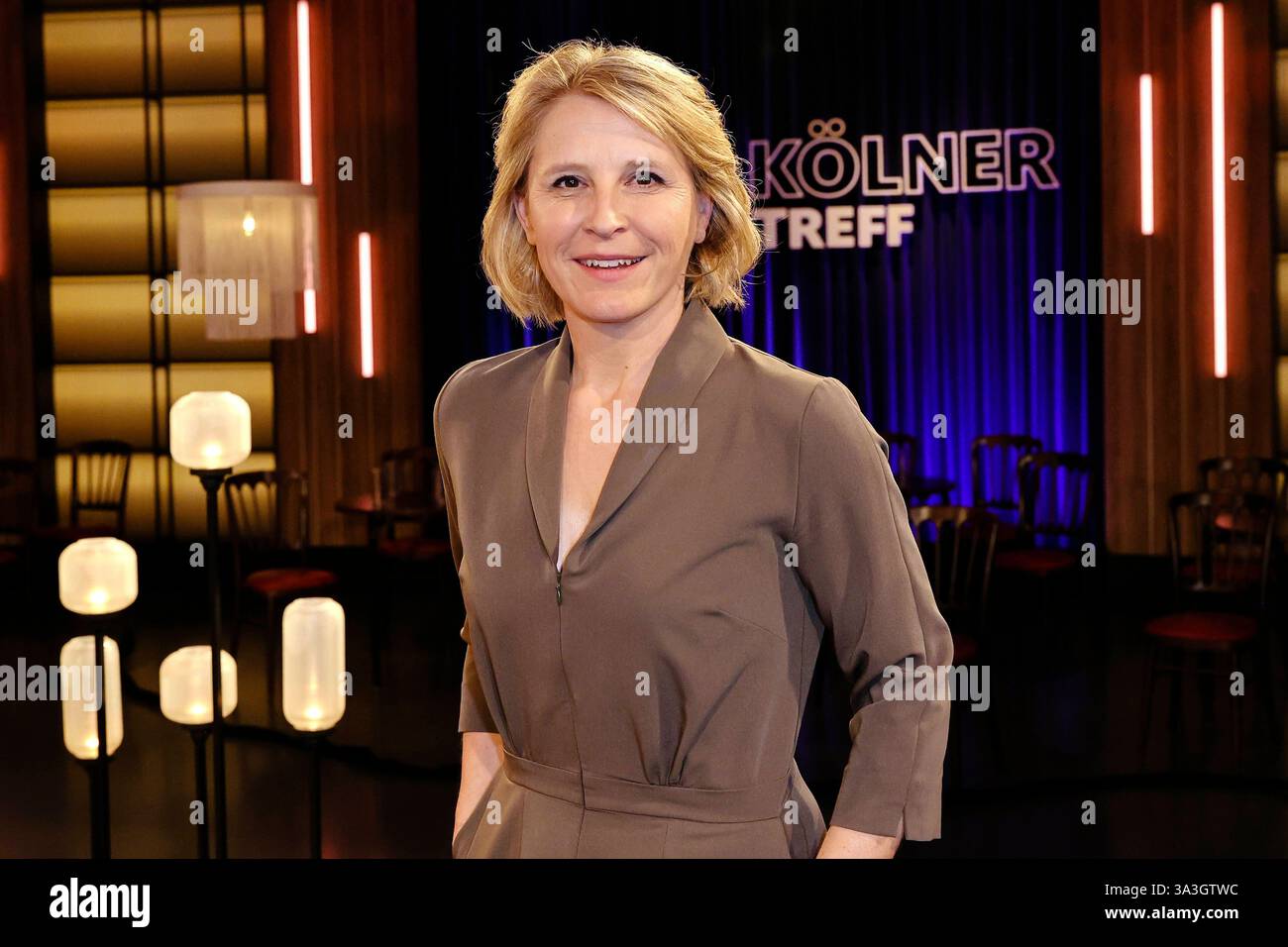 Susan Link Modertorin Gastgeberin der WDR Talkshow Koelner Treff aus ...