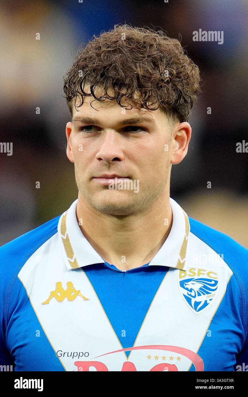 Frosinone, Italy. 15th Mar, 2025. Gabriele Calvani of Brescia Calcio ...