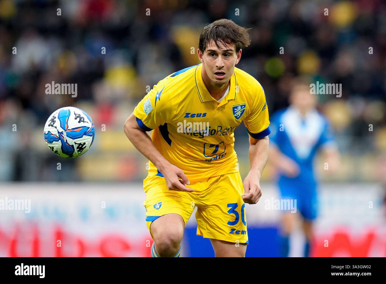 Frosinone, Italy. 15th Mar, 2025. Ilario Monterisi of Frosinone Calcio ...