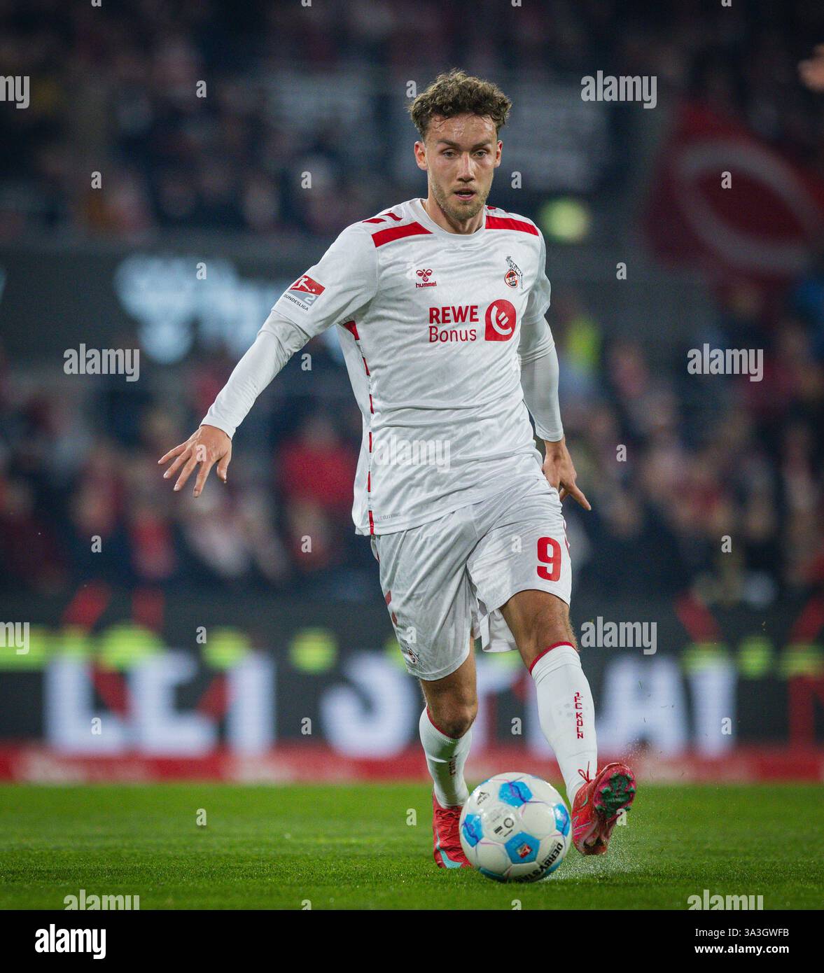 Cologne, Germany. 15th Mar 2025. Luca Waldschmidt (Köln) 1. FC Köln ...