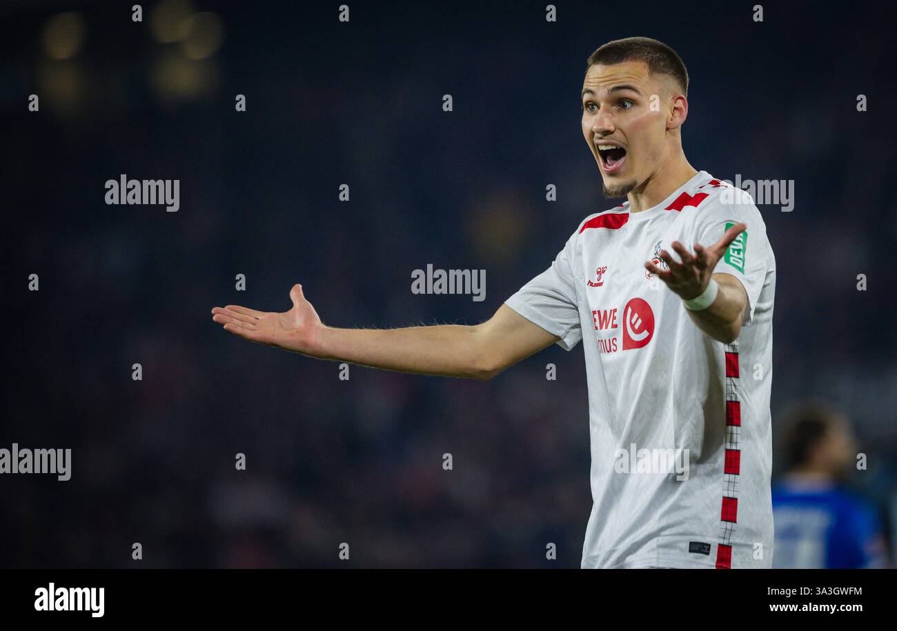 Cologne, Germany. 15th Mar 2025. Tim Lemperle (Köln) 1. FC Köln ...