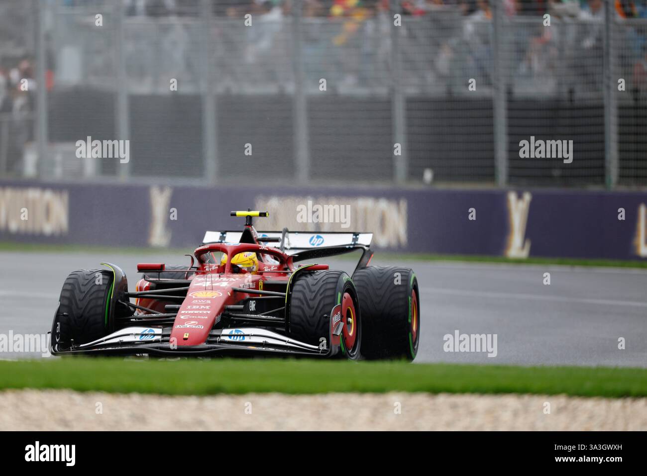 Melbourne, Australia on 16 March 2025. LEWIS HAMILTON (GBR) of Scuderia ...