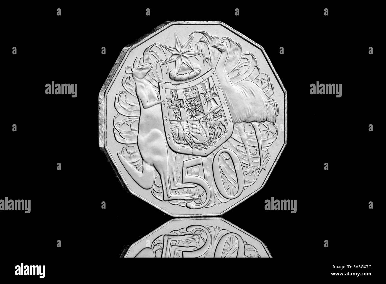 2024 Australia King Charles III 50 Cents Stock Photo - Alamy