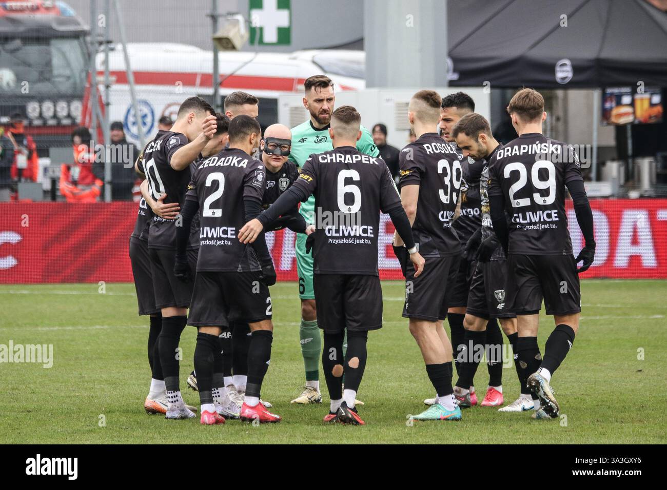 Krakow, Poland, 16th March, 2025, football 2024 2025 PKO BP Ekstraklasa ...