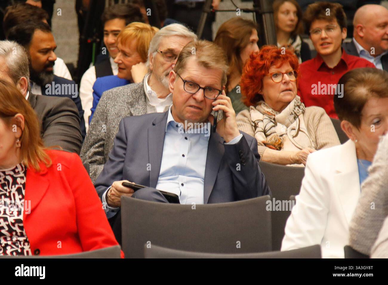 100 Jahre Friedrich Ebert Stiftung Berlin, 12.3.2025 Dr. Ralf Stegner ei dem Frestakt 100 Jahre ...