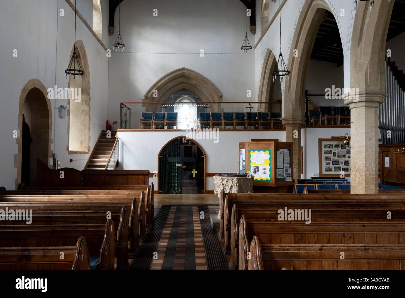 St. Peter and St. Paul`s Church, Long Compton, Warwickshire, England ...