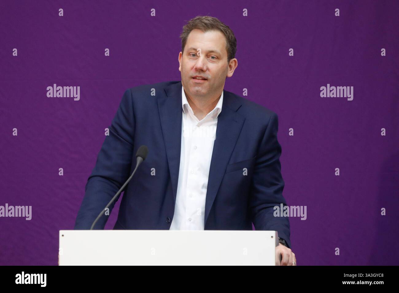 100 Jahre Friedrich Ebert Stiftung Berlin, 12.3.2025 Lars Klingbeil bei dem Frestakt 100 Jahre ...