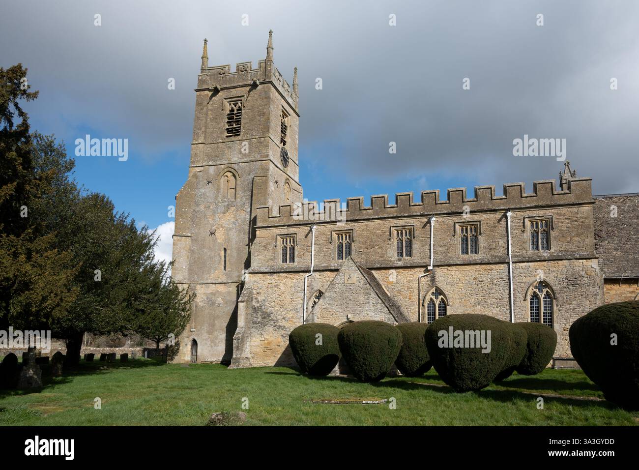 St. Peter and St. Paul`s Church, Long Compton, Warwickshire, England ...