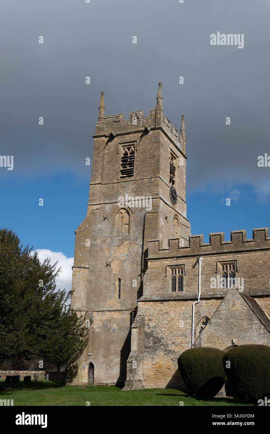 St. Peter and St. Paul`s Church, Long Compton, Warwickshire, England ...