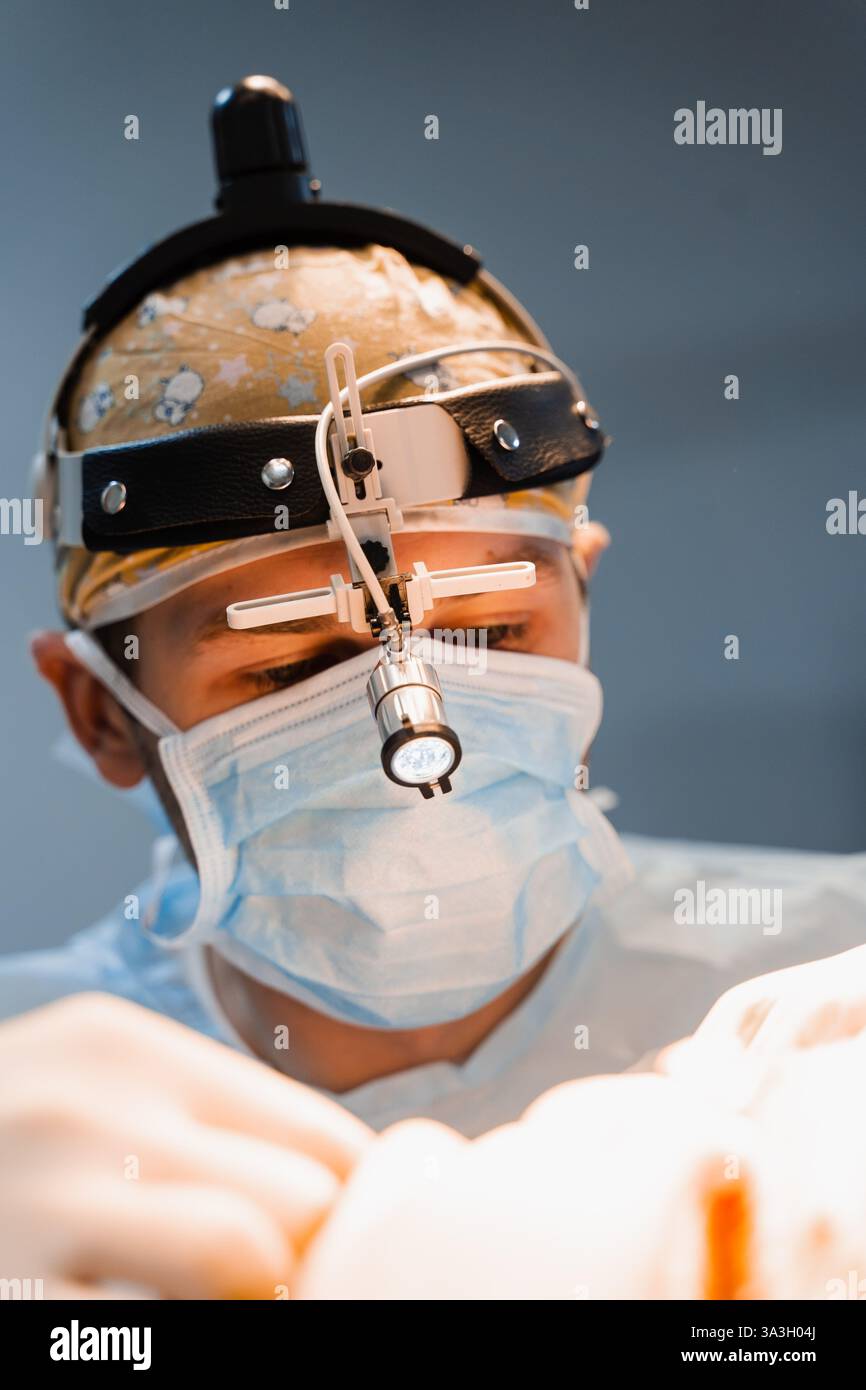 Blepharoplasty plastic surgery operation for modifying the eye region ...