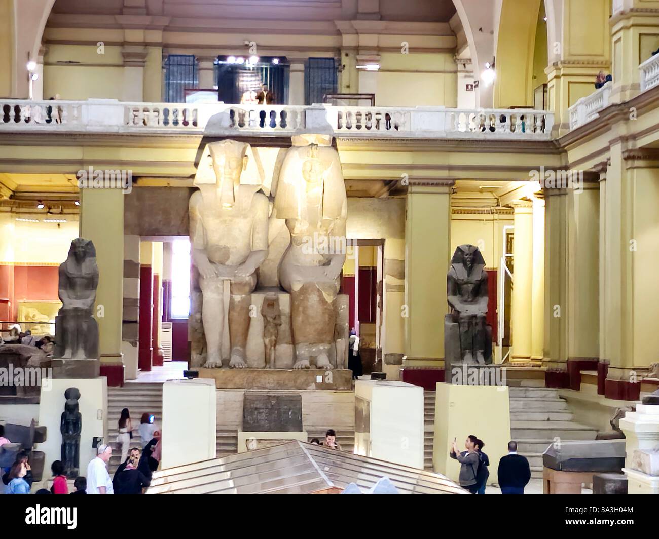 Cairo, Egypt, February 1 2025: Details from the inside of the Egyptian ...