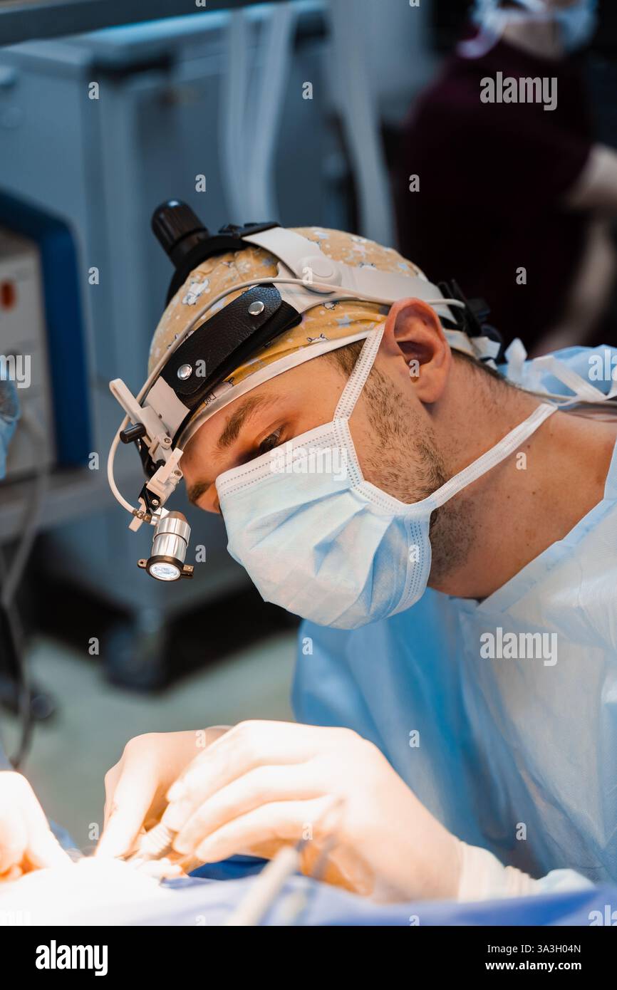 Blepharoplasty plastic surgery operation for modifying the eye region ...