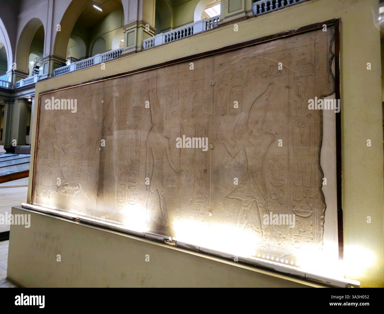 Cairo, Egypt, February 1 2025: Various monuments inside the Egyptian or ...