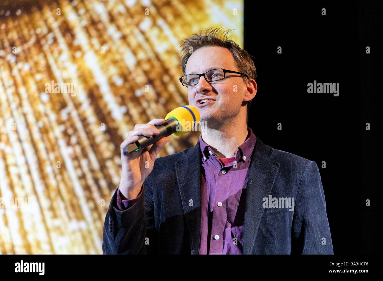 Torquay, UK. 16th Mar, 2025. John Tomkins, Festival Director. English ...