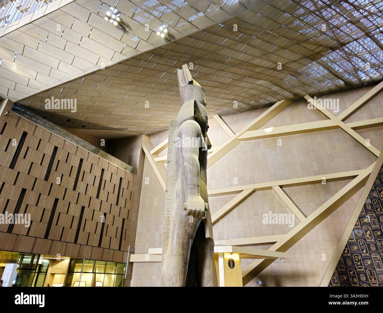 Giza, Egypt, February 22 2025: King Ramses II from The Grand Egyptian ...
