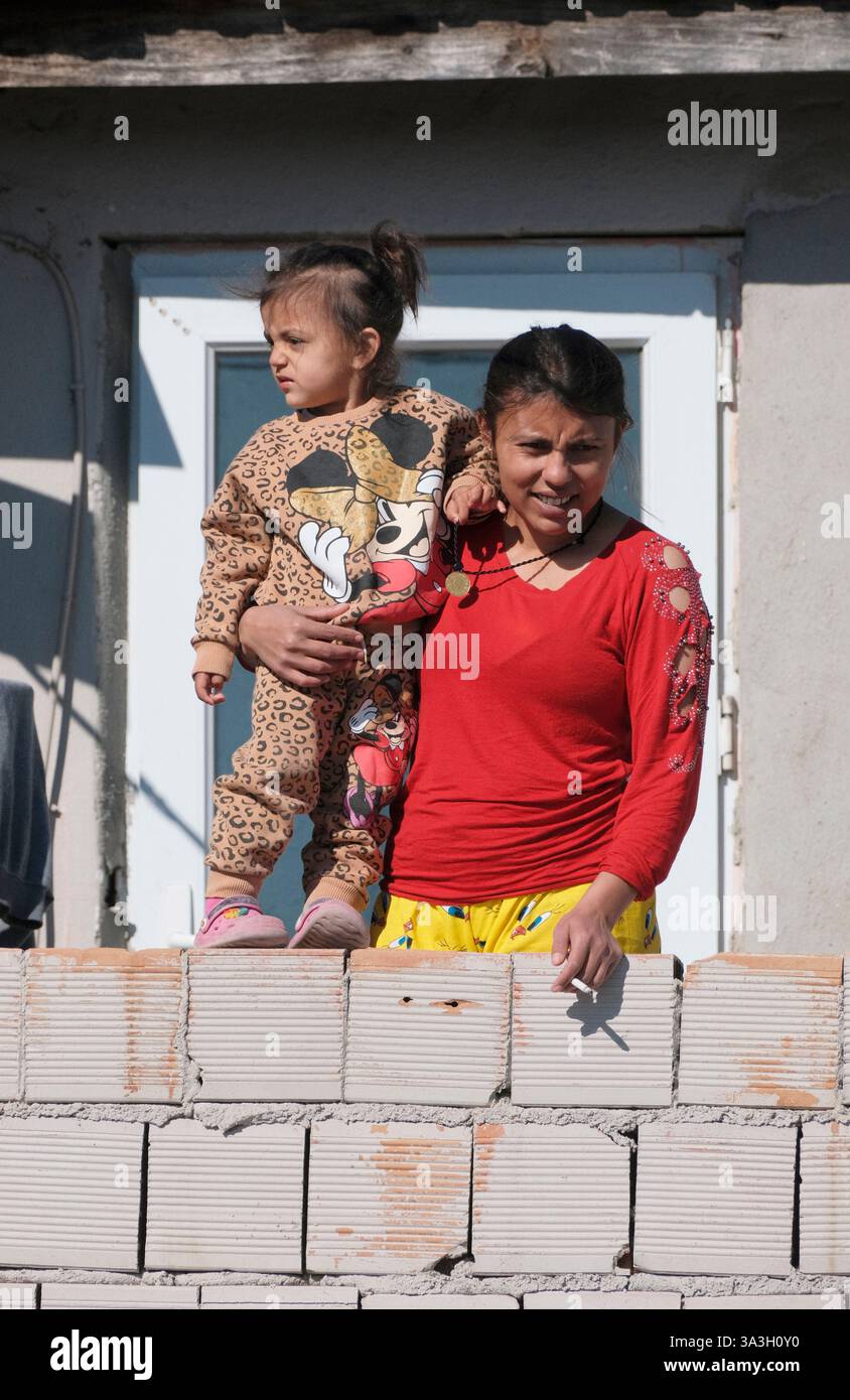 Turkey, Edirne, 7 march 2025, ROM family in the Menzilahir area of the ...