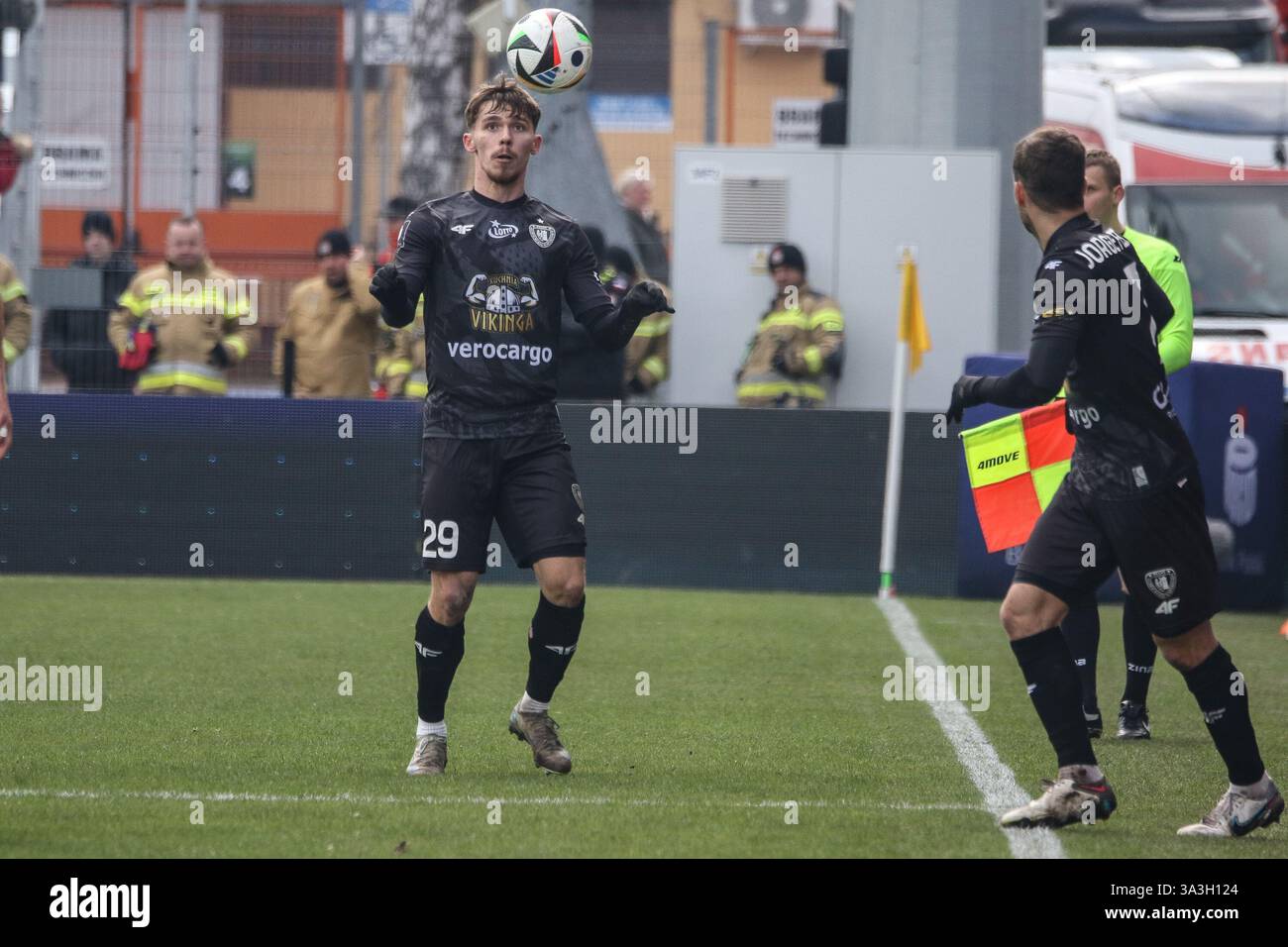 Krakow, Poland, 16th March, 2025, football 2024 2025 PKO BP Ekstraklasa ...