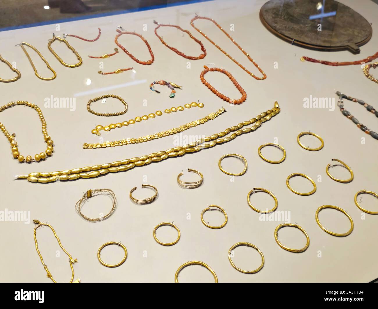 Giza, Egypt, February 22 2025: ancient jewels from The Grand Egyptian ...