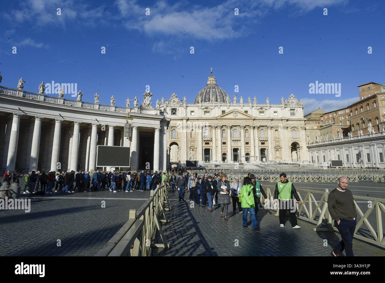 Rome, Italy. 16th Mar, 2025. Rome, Jubilee 2025 pilgrimage of the ...