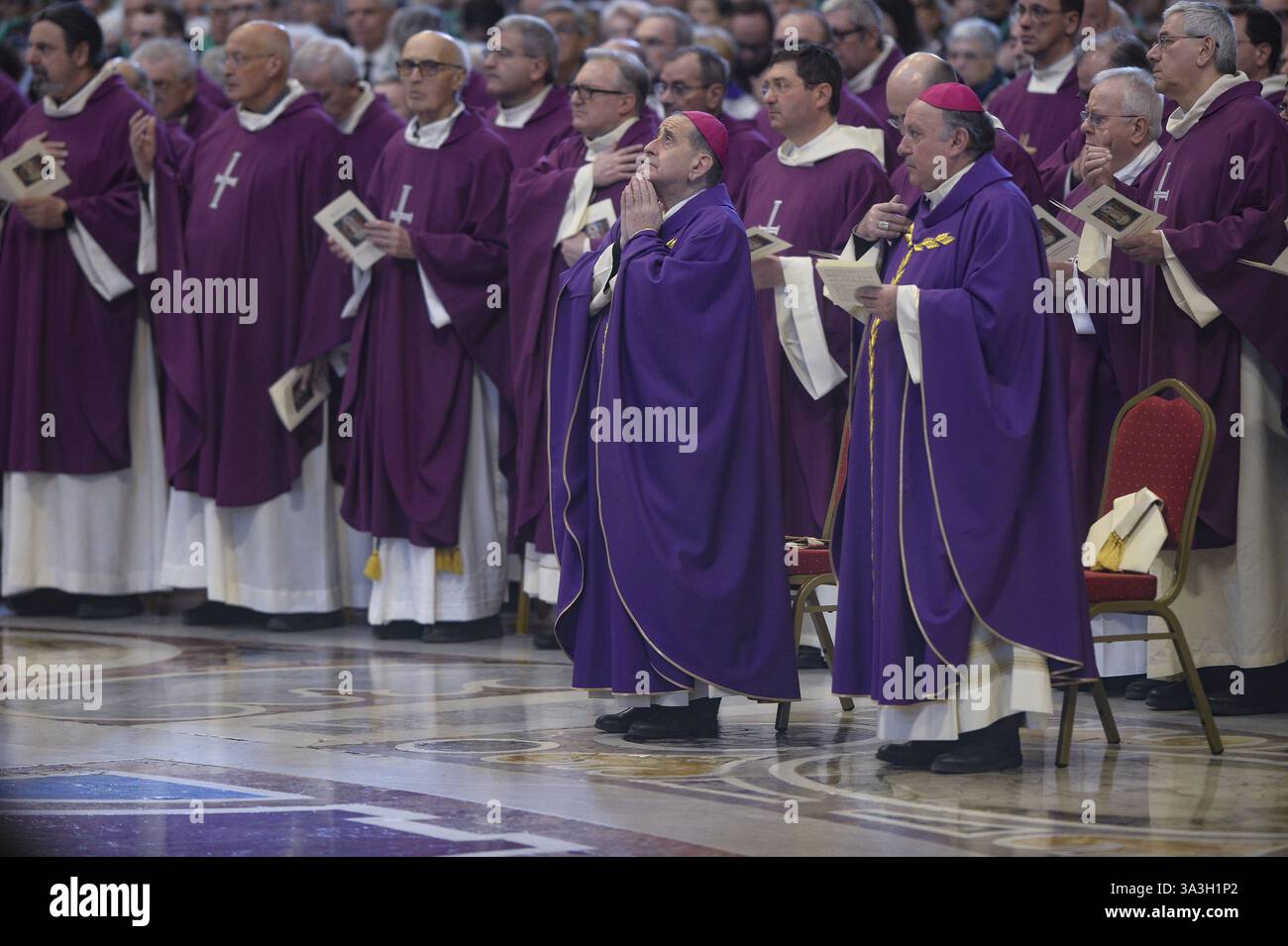 Rome, Italy. 16th Mar, 2025. Rome, Jubilee 2025 pilgrimage of the ...