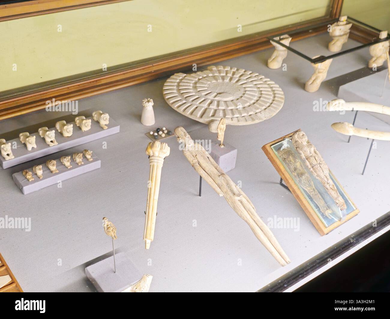 Cairo, Egypt, February 1 2025: Various monuments inside the Egyptian or ...
