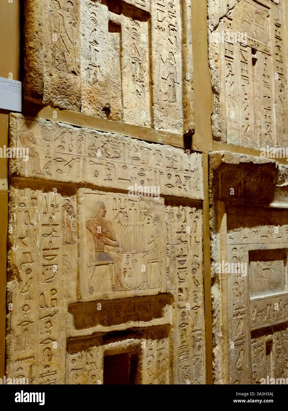 Cairo, Egypt, February 1 2025: details from the inside of the Egyptian ...