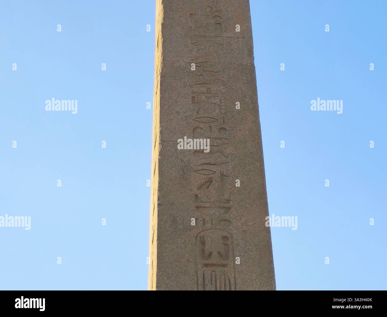 Giza, Egypt, February 22 2025: The Suspended obelisk from The Grand ...