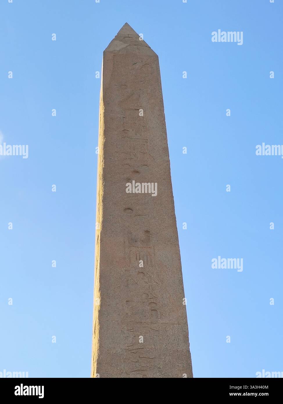Giza, Egypt, February 22 2025: The Suspended obelisk from The Grand ...