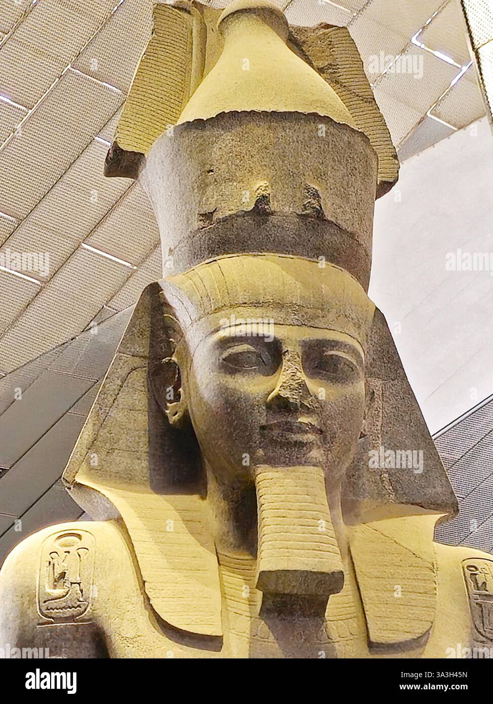 Giza, Egypt, February 22 2025: King Ramses II from The Grand Egyptian ...