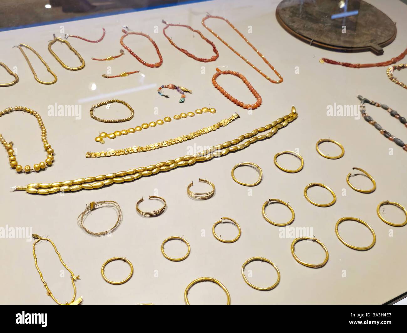 Giza, Egypt, February 22 2025: ancient jewels from The Grand Egyptian ...