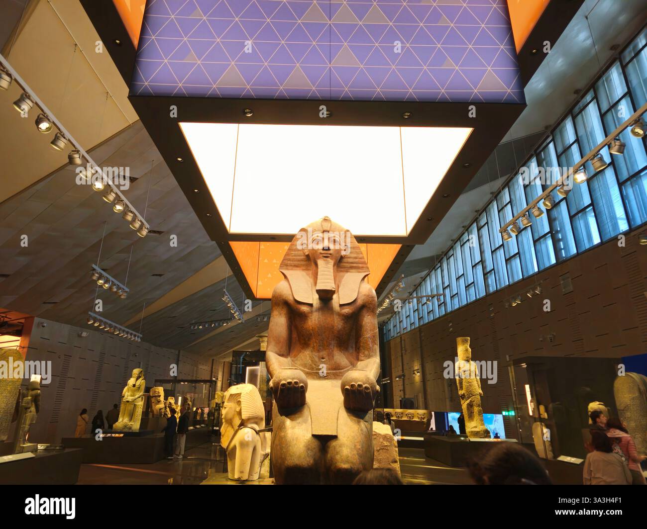 Giza, Egypt, February 22 2025: Queen Hatshepsut from The Grand Egyptian ...