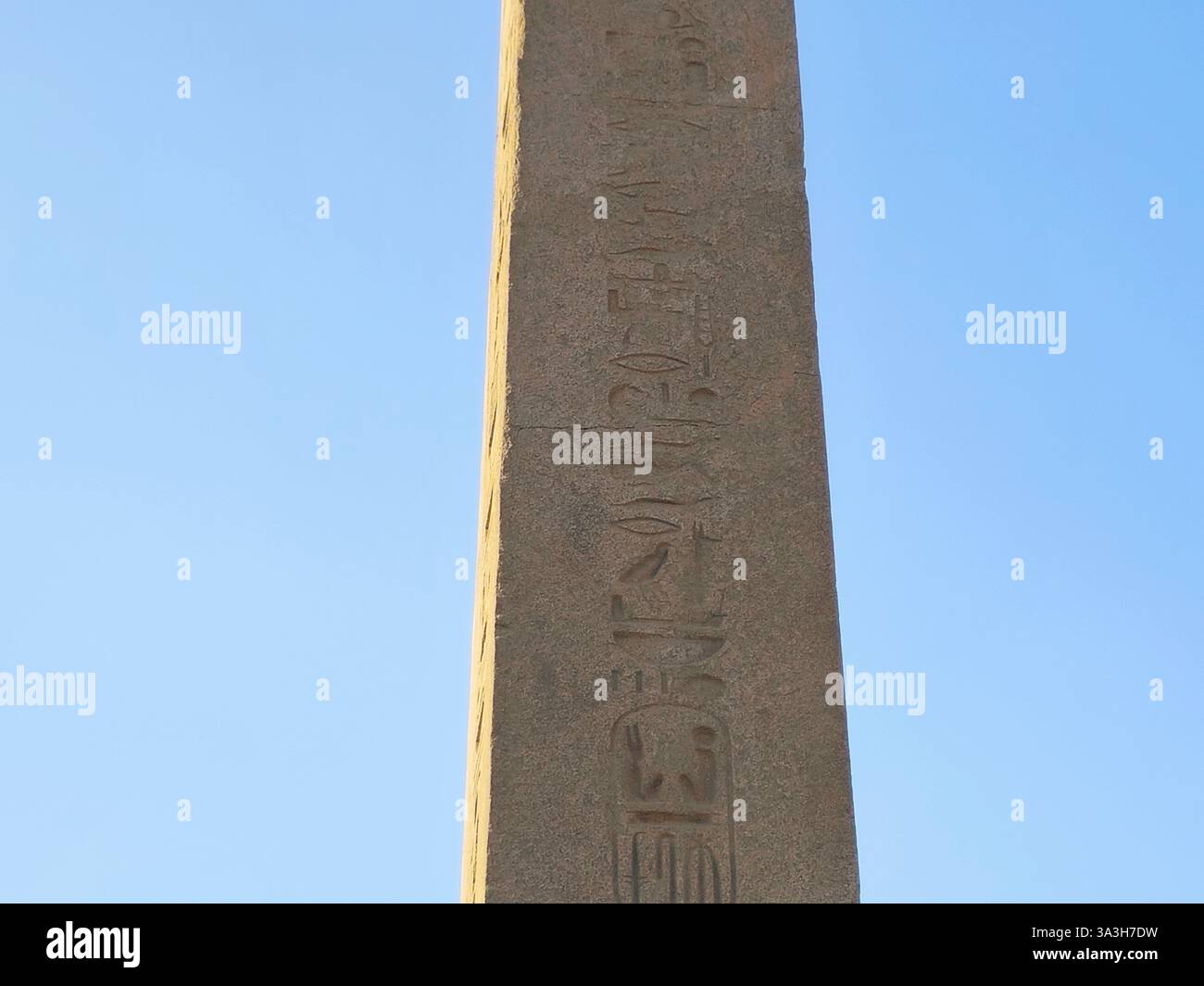 Giza, Egypt, February 22 2025: The Suspended obelisk from The Grand ...