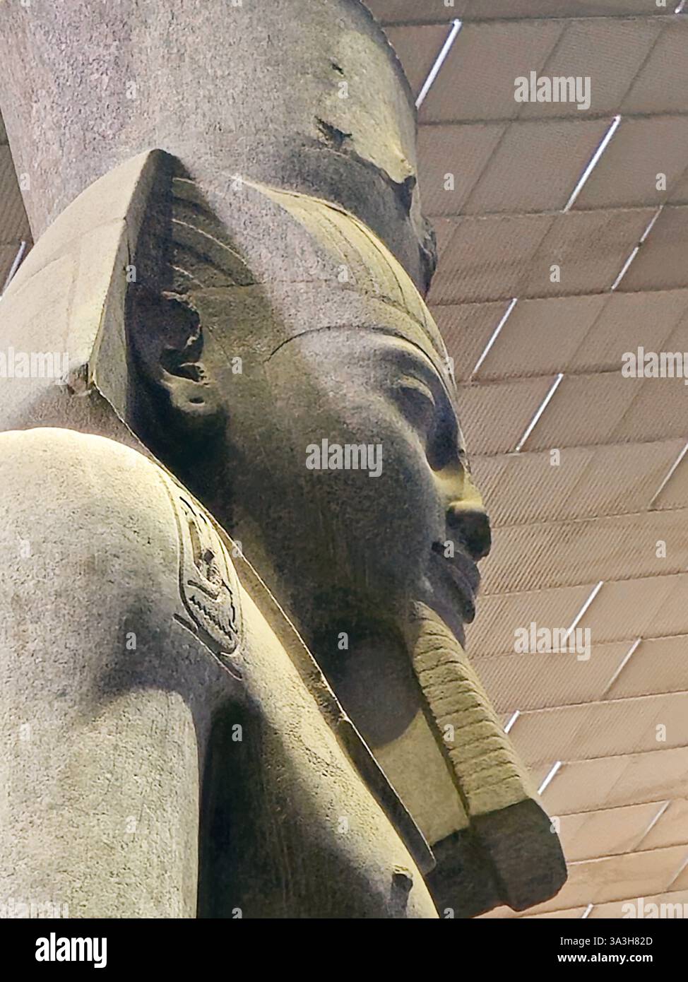 Giza, Egypt, February 22 2025: King Ramses II from The Grand Egyptian ...