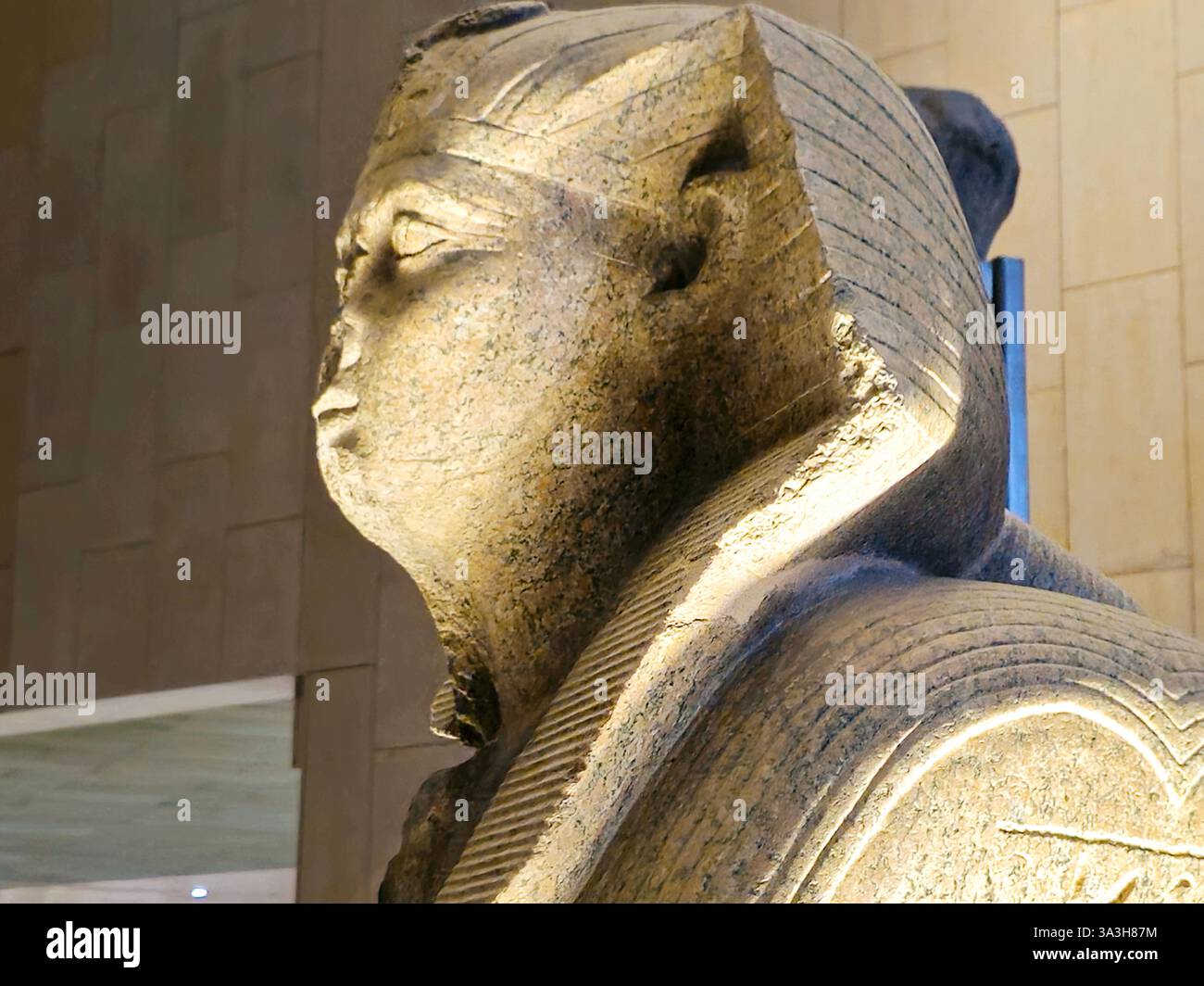 Giza, Egypt, February 22 2025: The Sphinx statue from The Grand ...