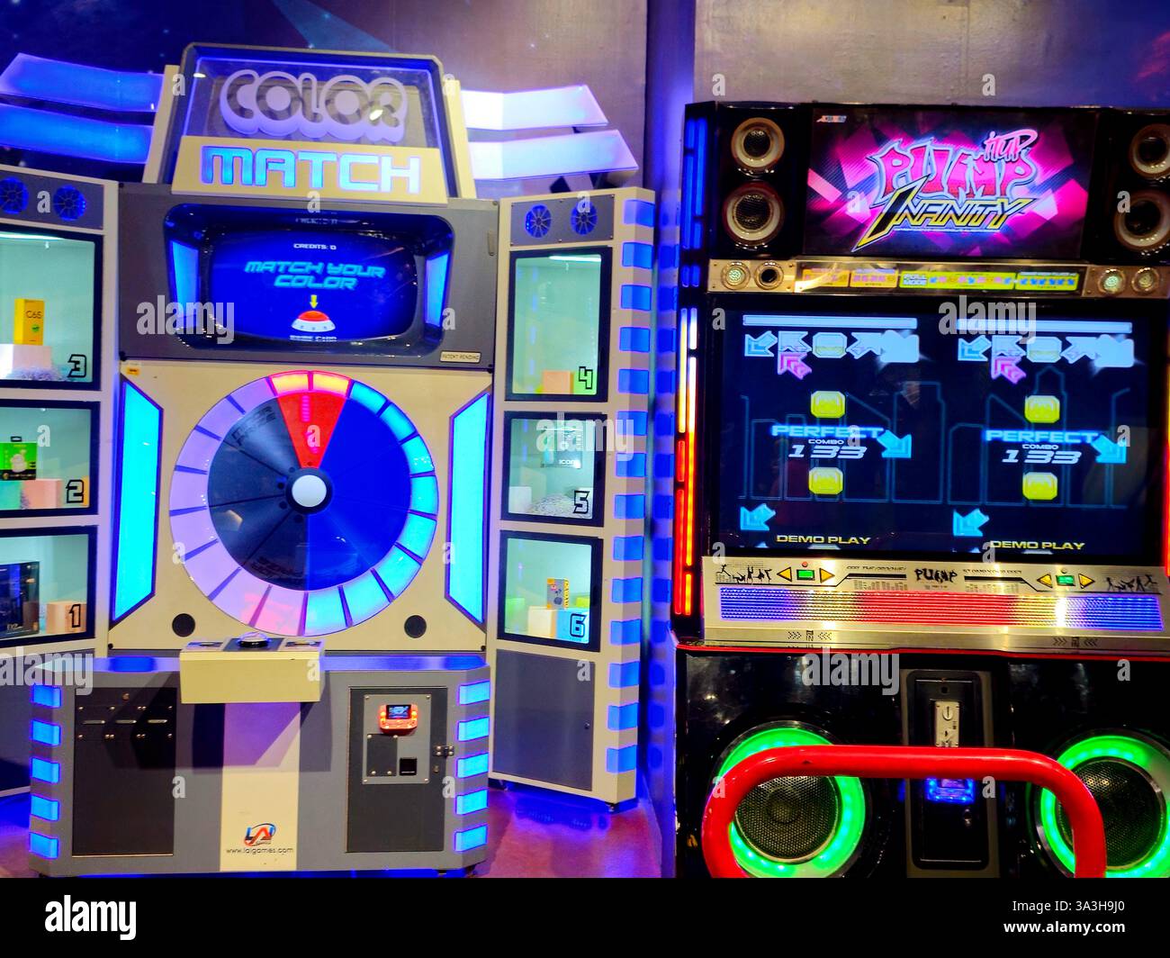 Cairo, Egypt, February 6 2025: Magic planet Egypt Cairo festival city ...