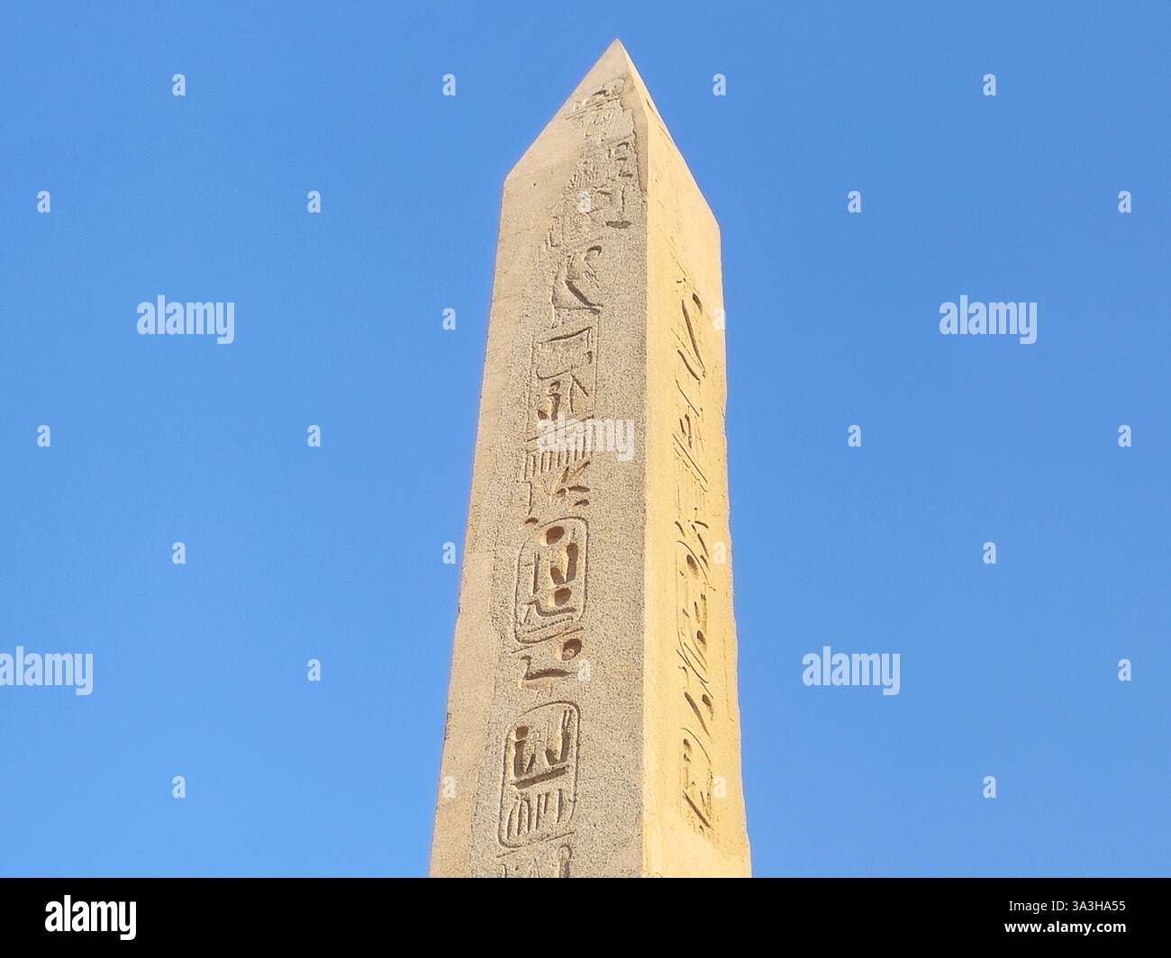 Giza, Egypt, February 22 2025: The Suspended obelisk from The Grand ...