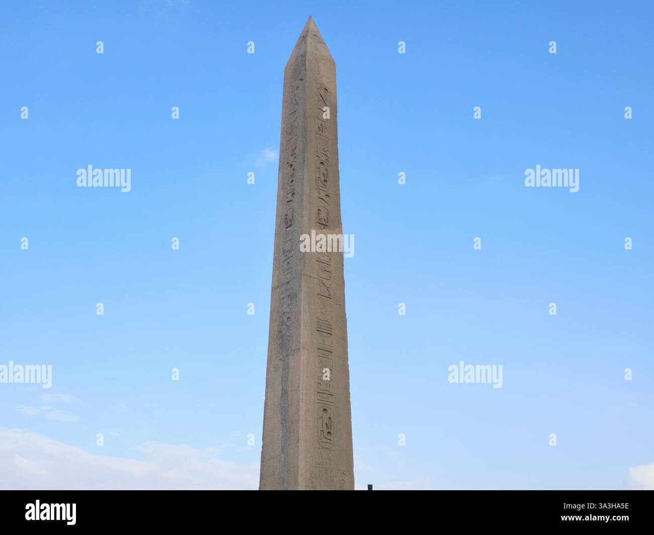 Giza, Egypt, February 22 2025: The Suspended obelisk from The Grand ...