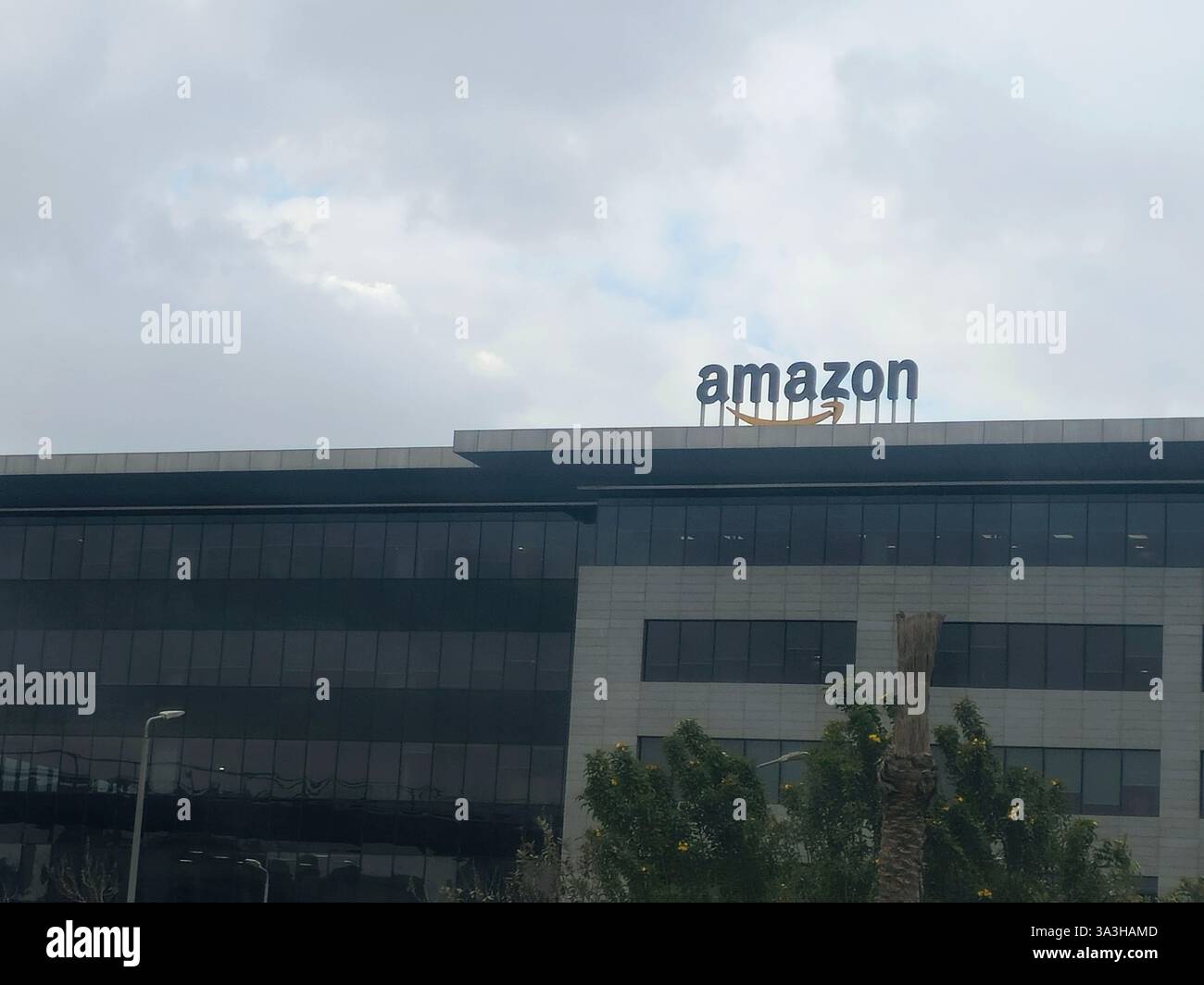 Cairo, Egypt, February 7 2025: Amazon Egypt CO, an American ...