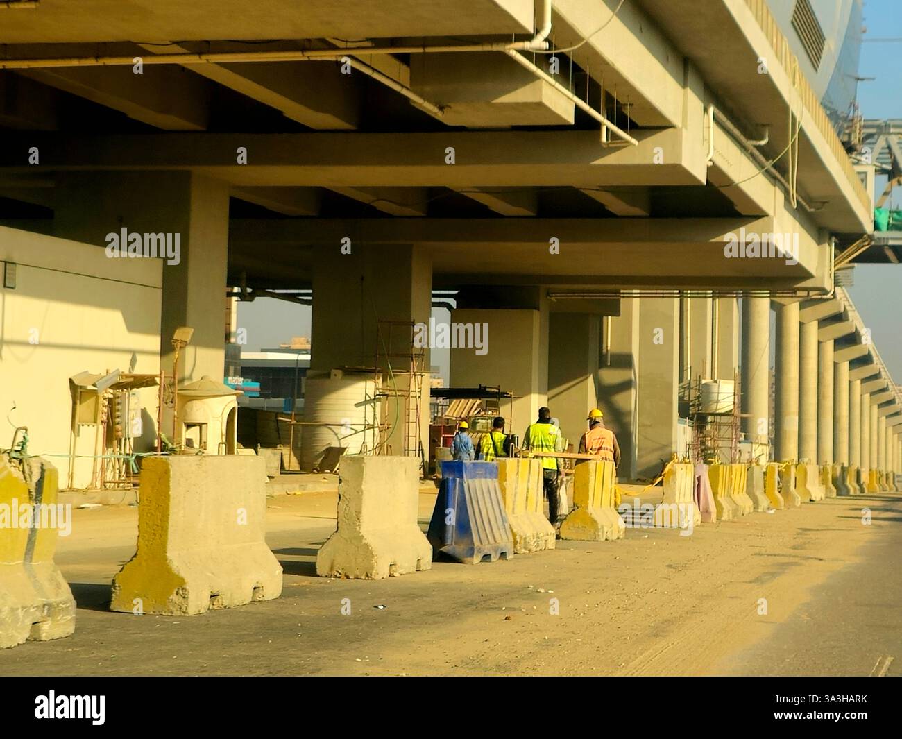 Cairo, Egypt, February 11 2025: The Cairo monorail station site, Cairo ...