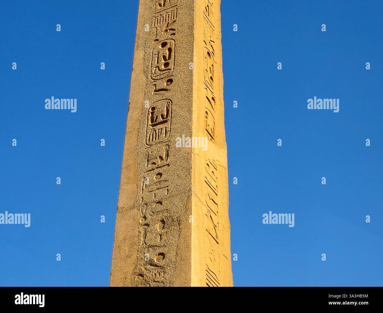 Giza, Egypt, February 22 2025: The Suspended obelisk from The Grand ...