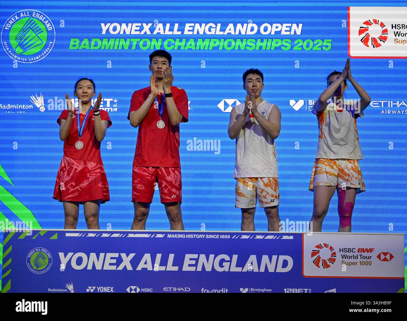 Utilita Arena, Birmingham, UK. 16th Mar, 2025. 2025 YONEX All England ...