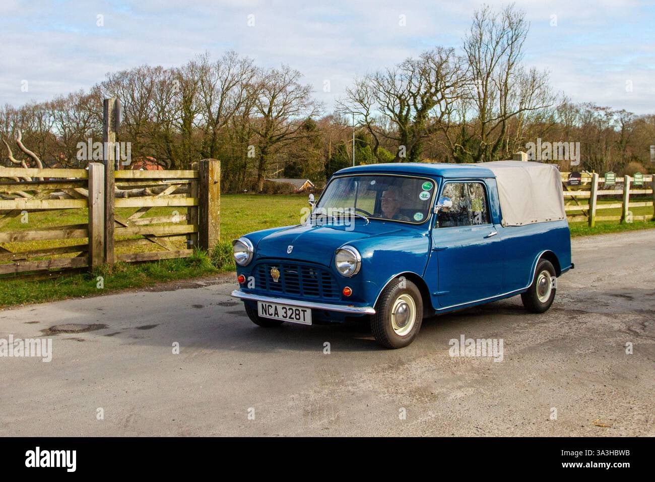 1979 70s seventies blue Austin Morris Mini 95 Pickup 1000, Petrol 998 ...
