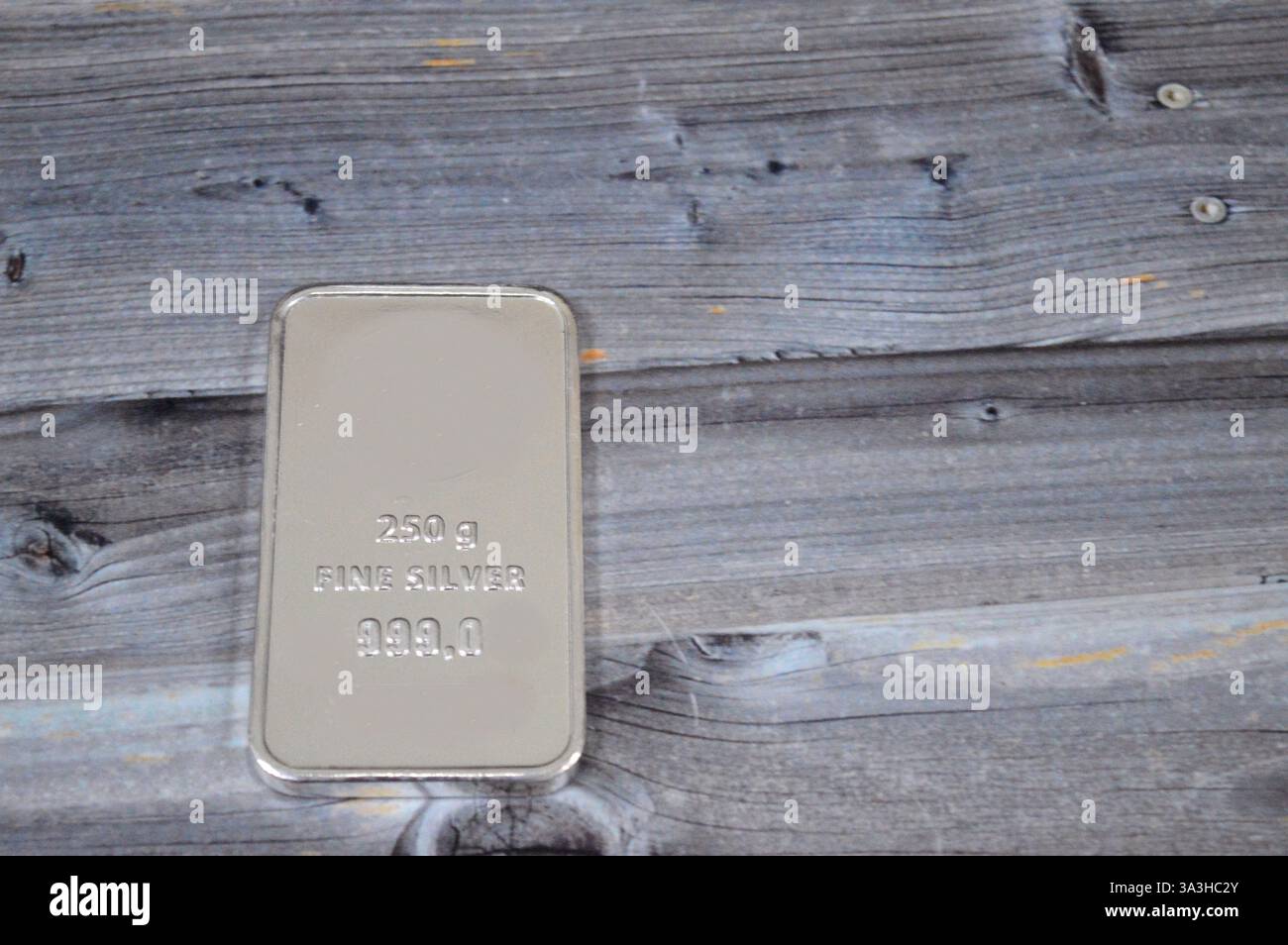 Silver precious metal 250 GM bar of pure silver, The price of silver is ...