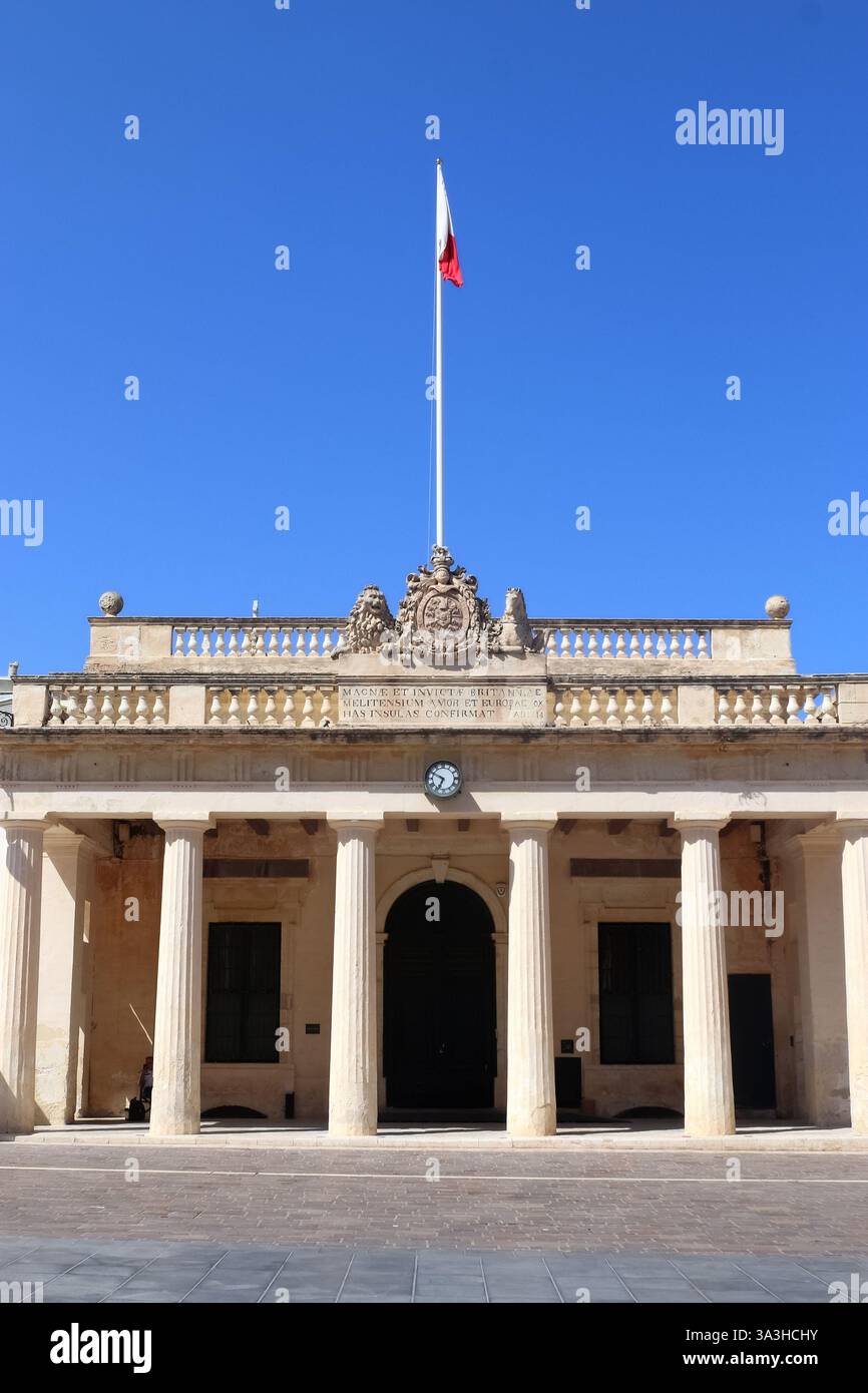 Valletta, Malta 27. September 2024, Main Guard building in Valletta ...
