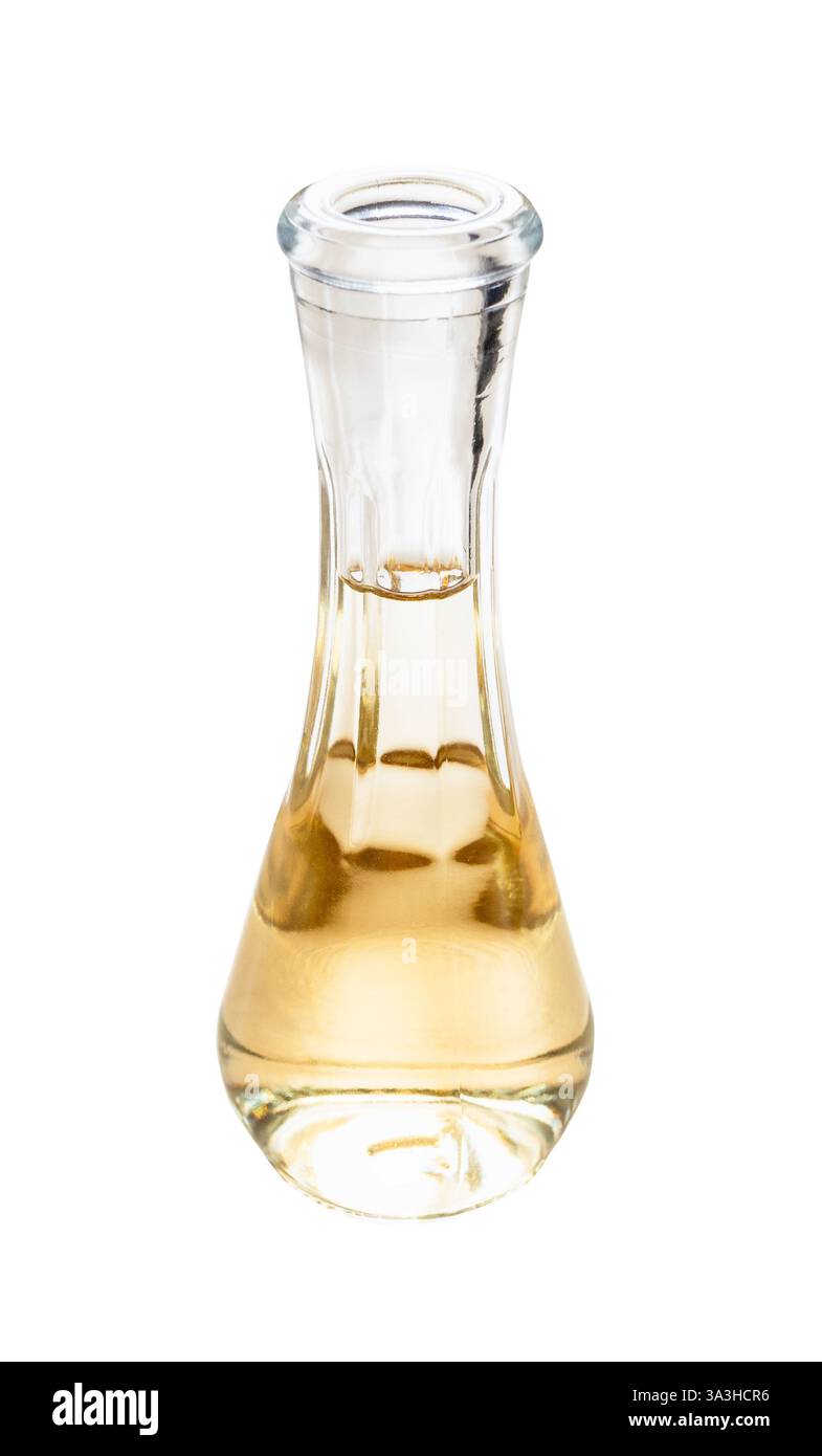 traditional serbian vessel chokan with quince rakija brandy isolated on ...