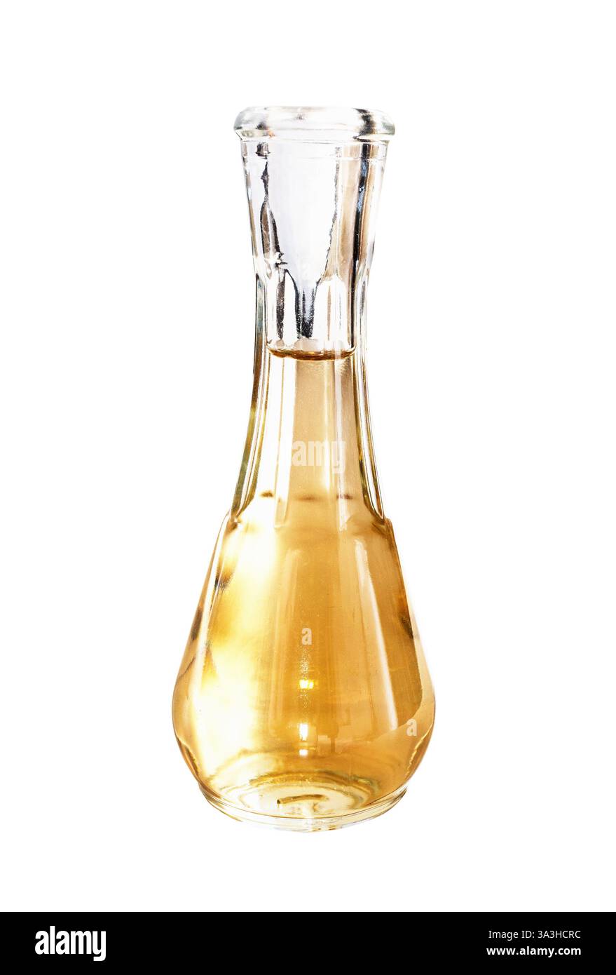 traditional serbian flask chokan with quince rakija brandy isolated on ...