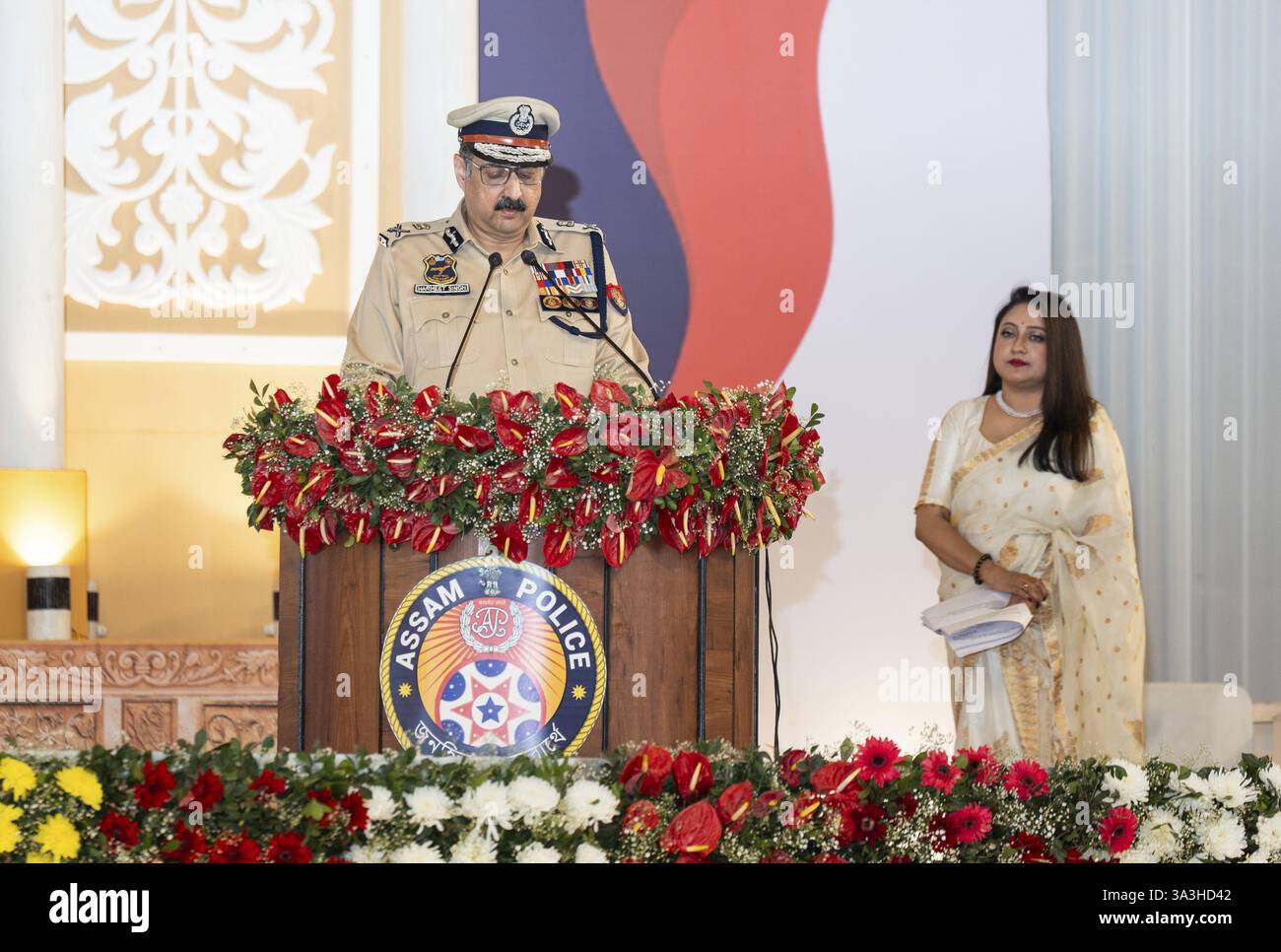 Director General of Police (DGP) of Assam, Shri Harmeet Singh delivers ...