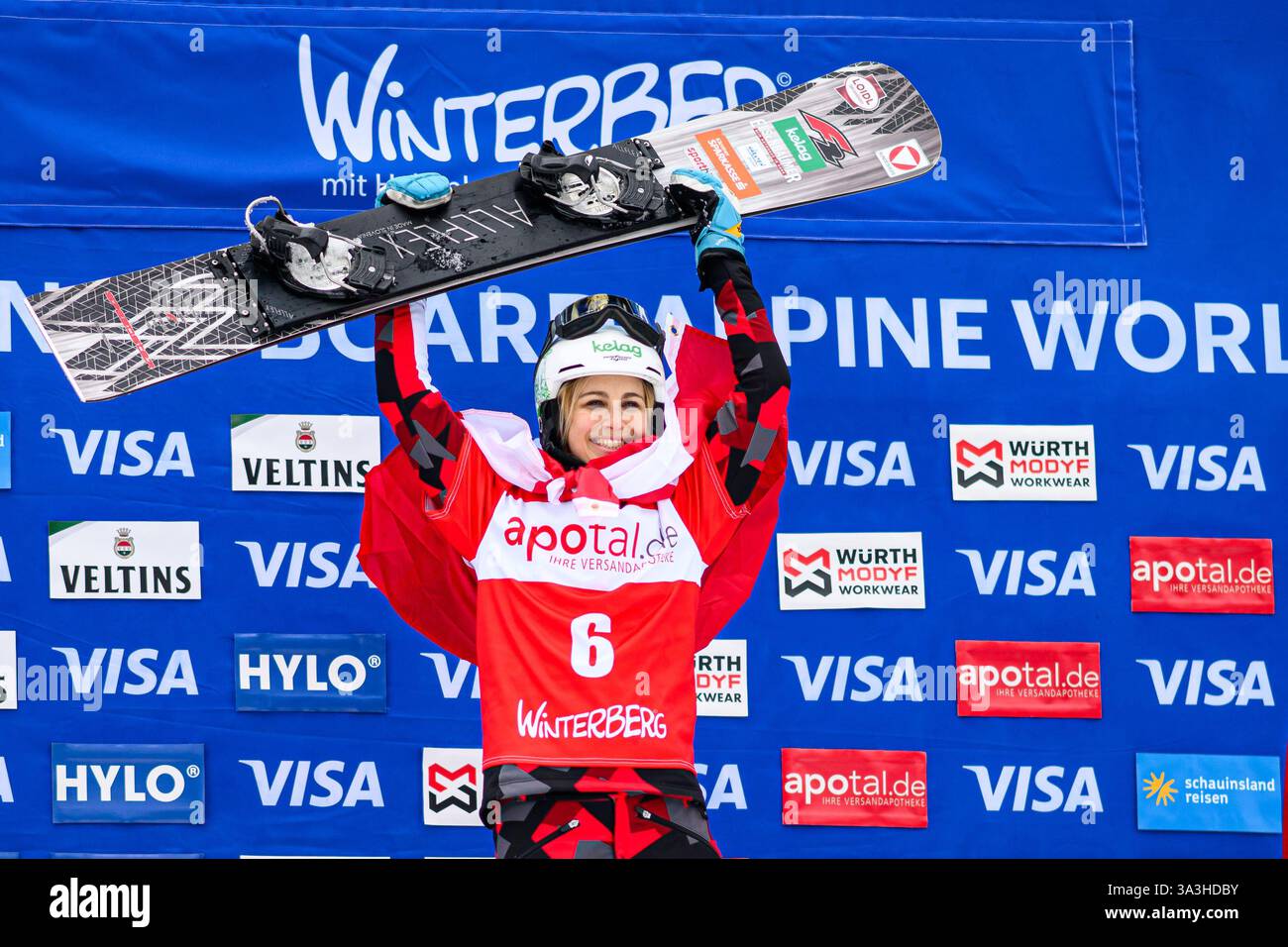 WINTERBERG, GERMANY - 15 MARCH, 2025: PAYER Sabine, AUT - VISA FIS ...